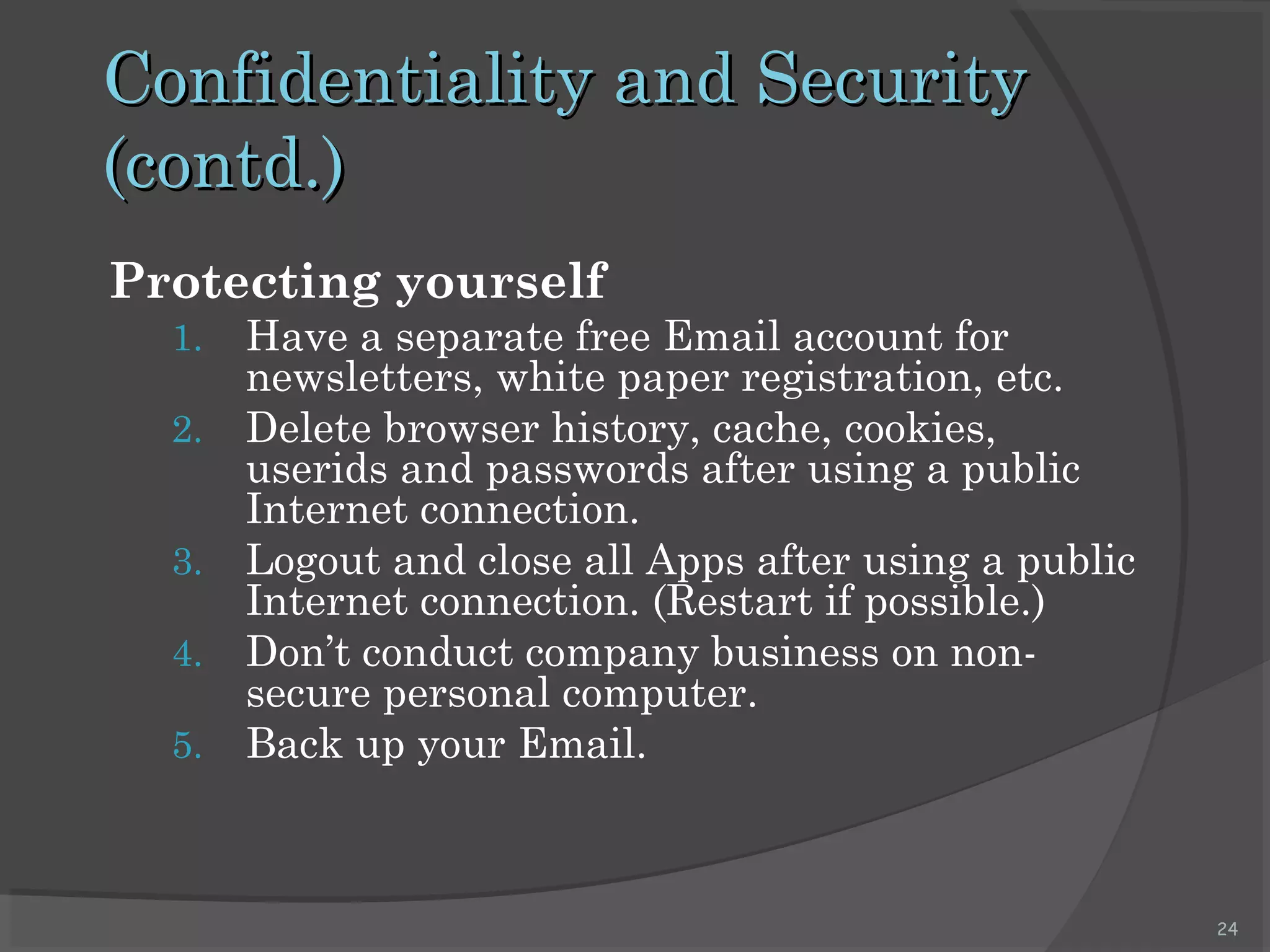 Writing effective emails | PPT