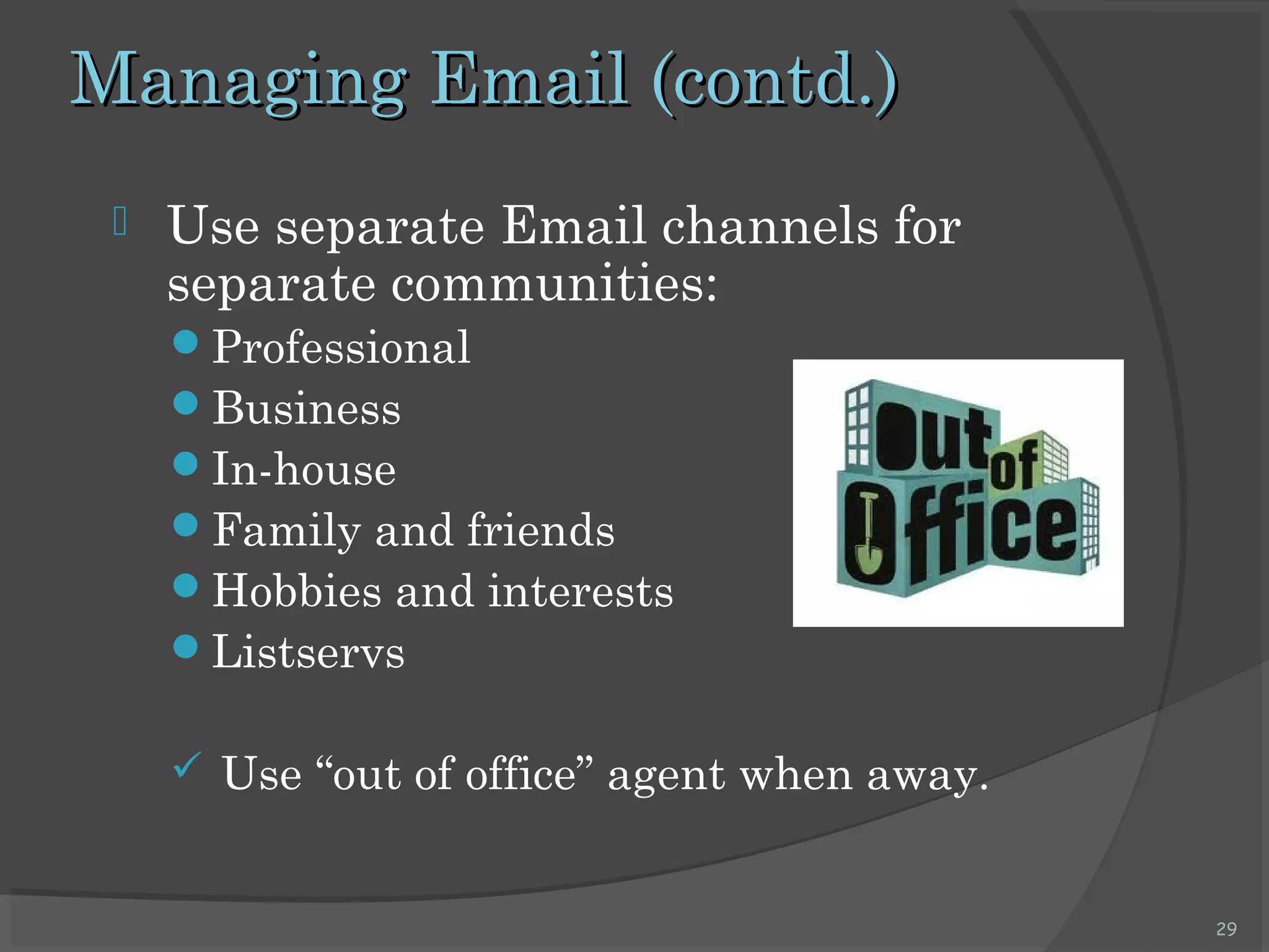 Writing effective emails | PPT