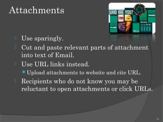 Writing effective emails | PPT