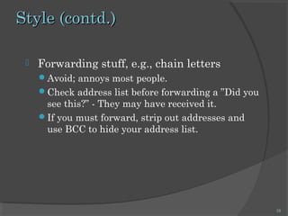 Writing effective emails | PPT