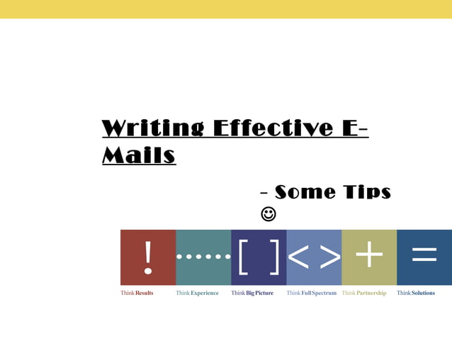 Writing effective emails | PPT