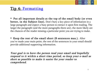 Writing effective emails | PPT