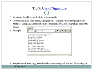 Writing Effective Emails | PPT