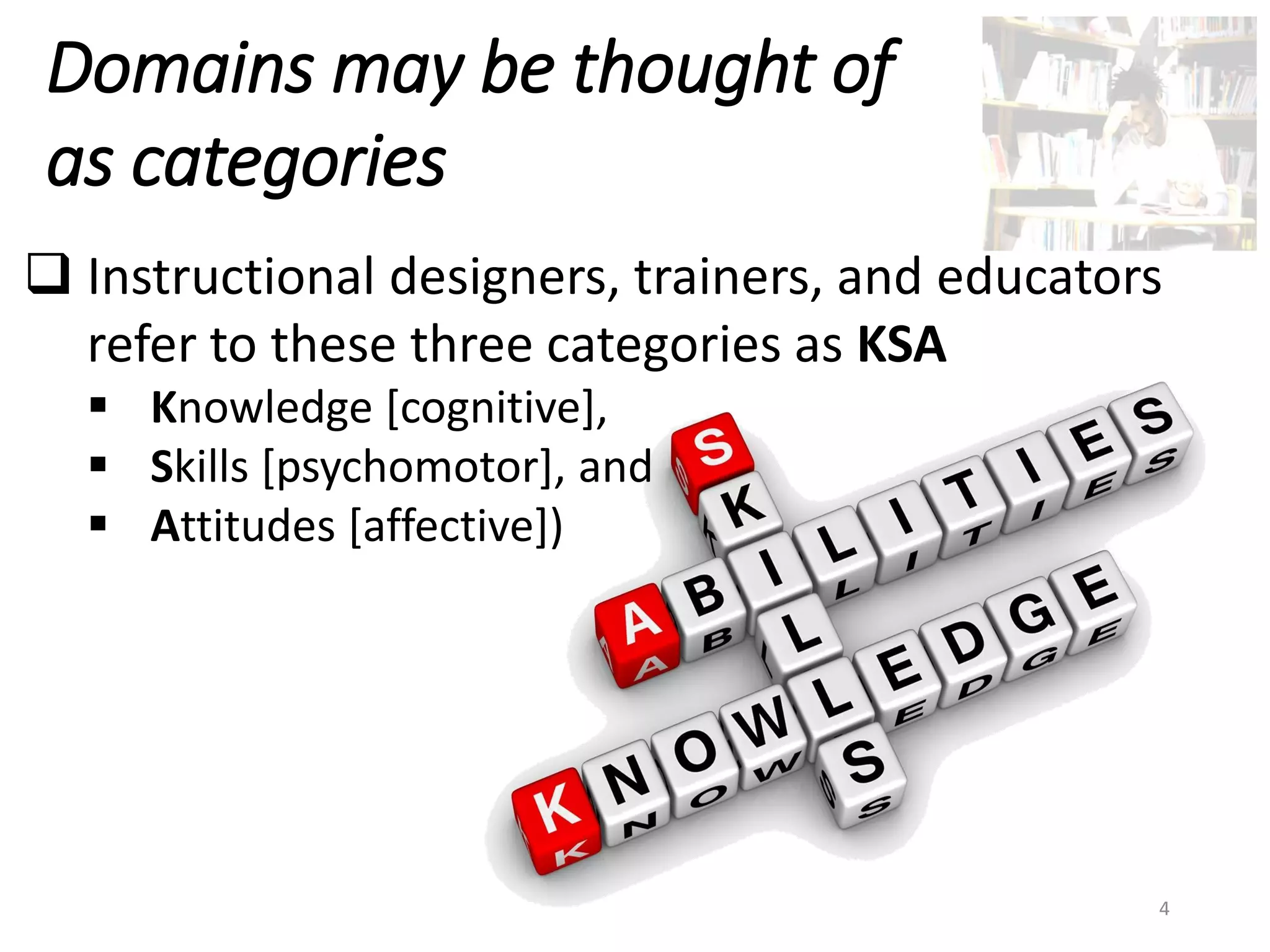 Writing Effective Learning Objectives Using Bloom's Taxonomy_Ppt | PDF