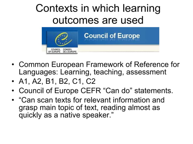 Writing Effective Learning Outcomes | PPT | Educational Assessment ...