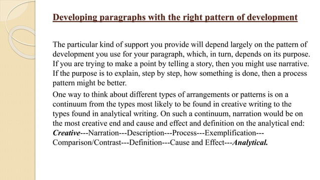 Writing effective paragraphs 1 | PPTX