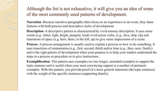 Writing effective paragraphs 1 | PPTX