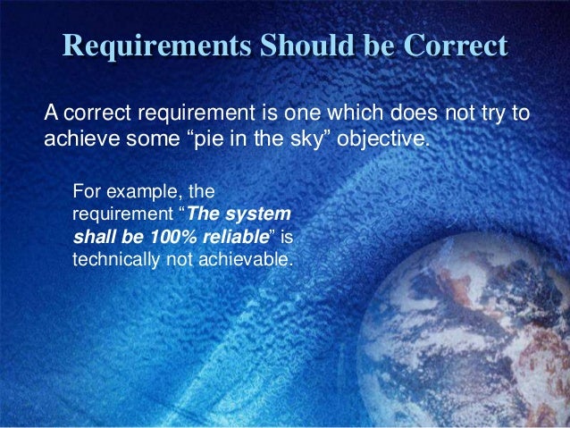 Writing Effective Requirements Writing Effective Requirements