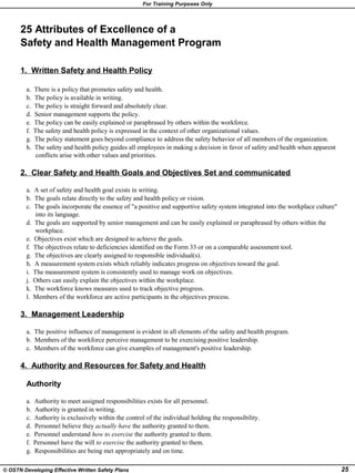 Writing effective safety plan | PPT