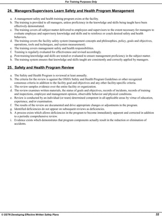 Writing effective safety plan | PPT