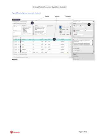 Writing effective scenarios quick start guide 3.0 | PDF