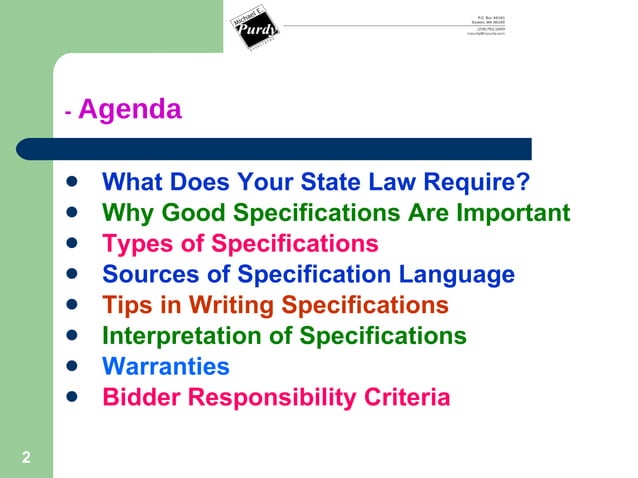 Writing Effective Technical Specifications | PPT