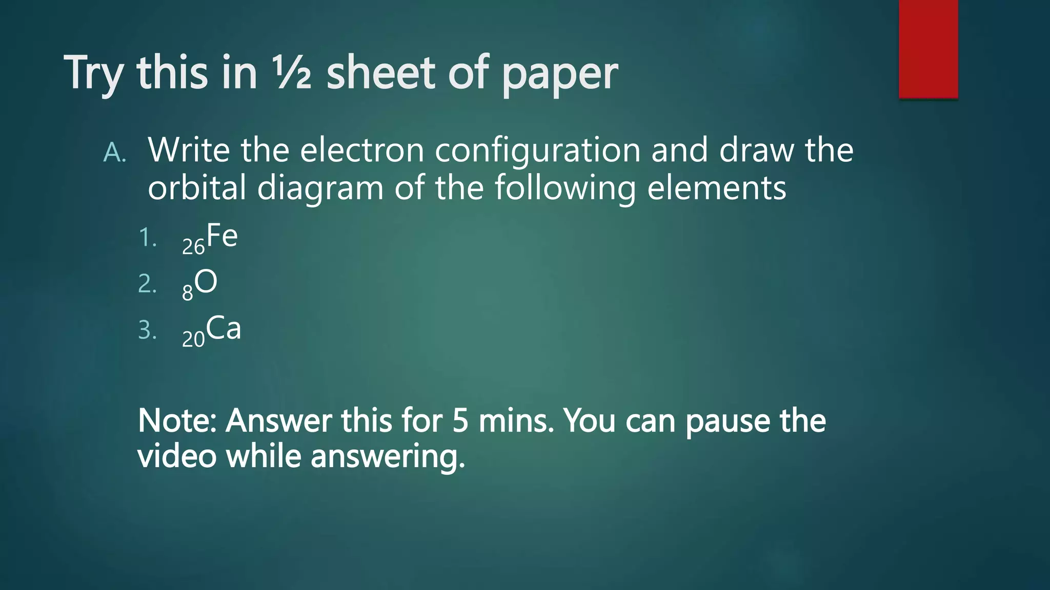 WRITING ELECTRON CONFIGURATION.pptx
