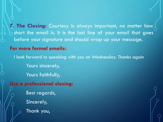 Writing Emails | PDF