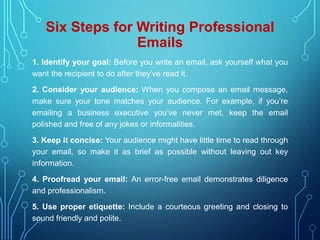 Writing Emails | PDF
