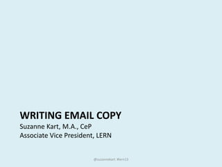 Writing email copy | PPT