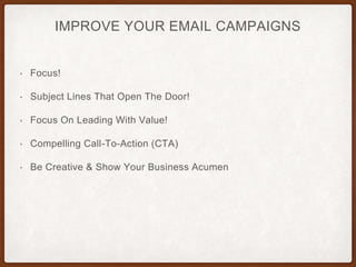 Writing emails that sell | PPT