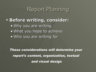 Writing engineering report | PPT