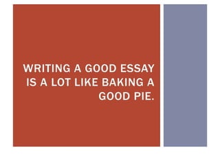 Writing Essays For AP United States History | PDF