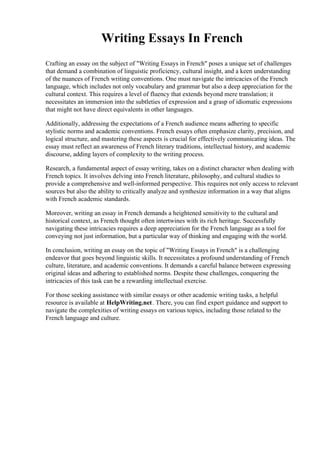 Writing Essays In French.pdf