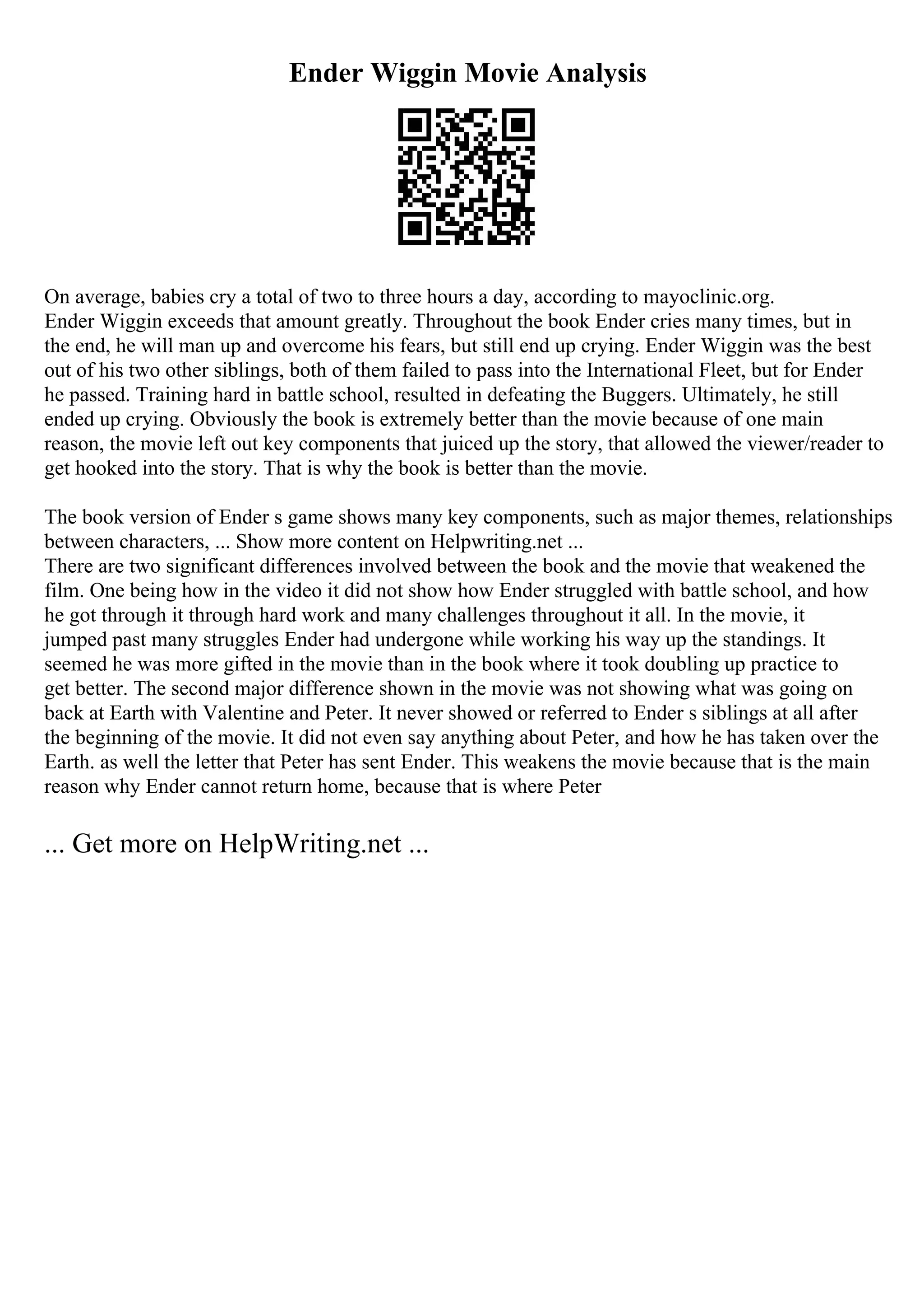 Writing Evaluation Essay Examples | PDF