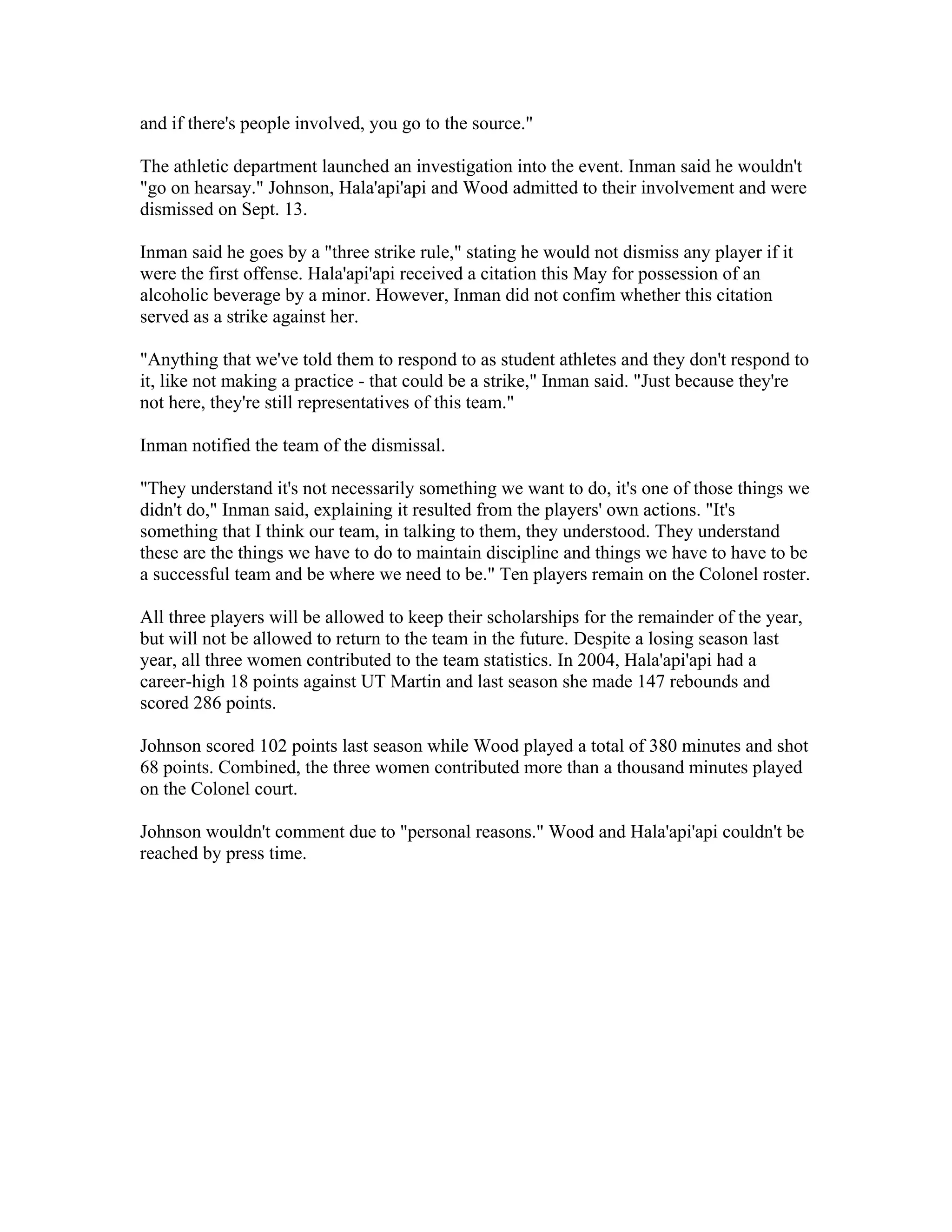 Sports Investigative Writing Example | PDF