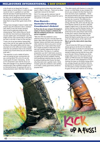 Susan Mackenzie Writing Portfolio from The Horse Magazine | PDF