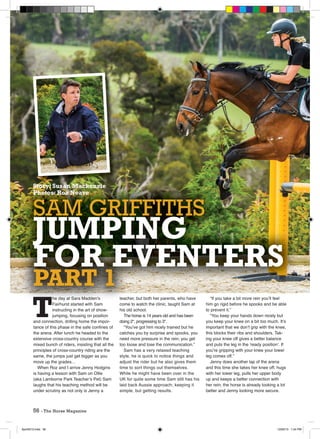 Susan Mackenzie Writing Portfolio from The Horse Magazine | PDF