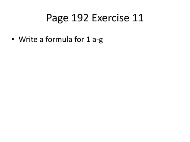 Writing expressions and formulae | PPT
