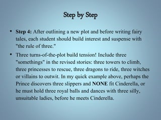Writing fairy tales | PPTX
