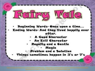 Writing fairy tales | PPTX