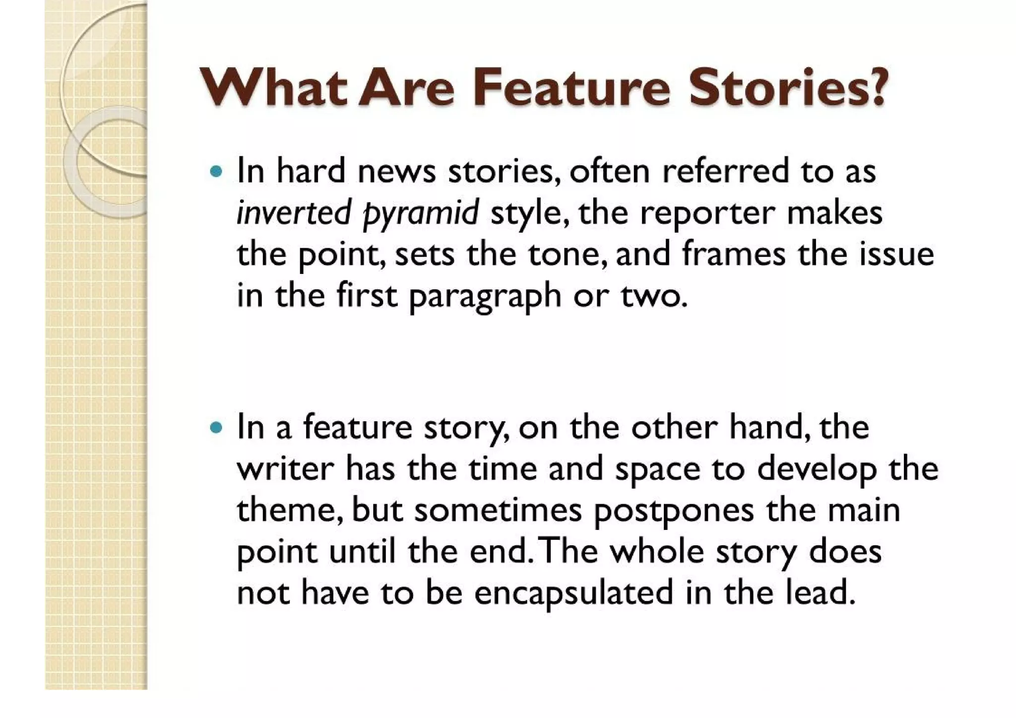 Writing Feature Articles | PDF