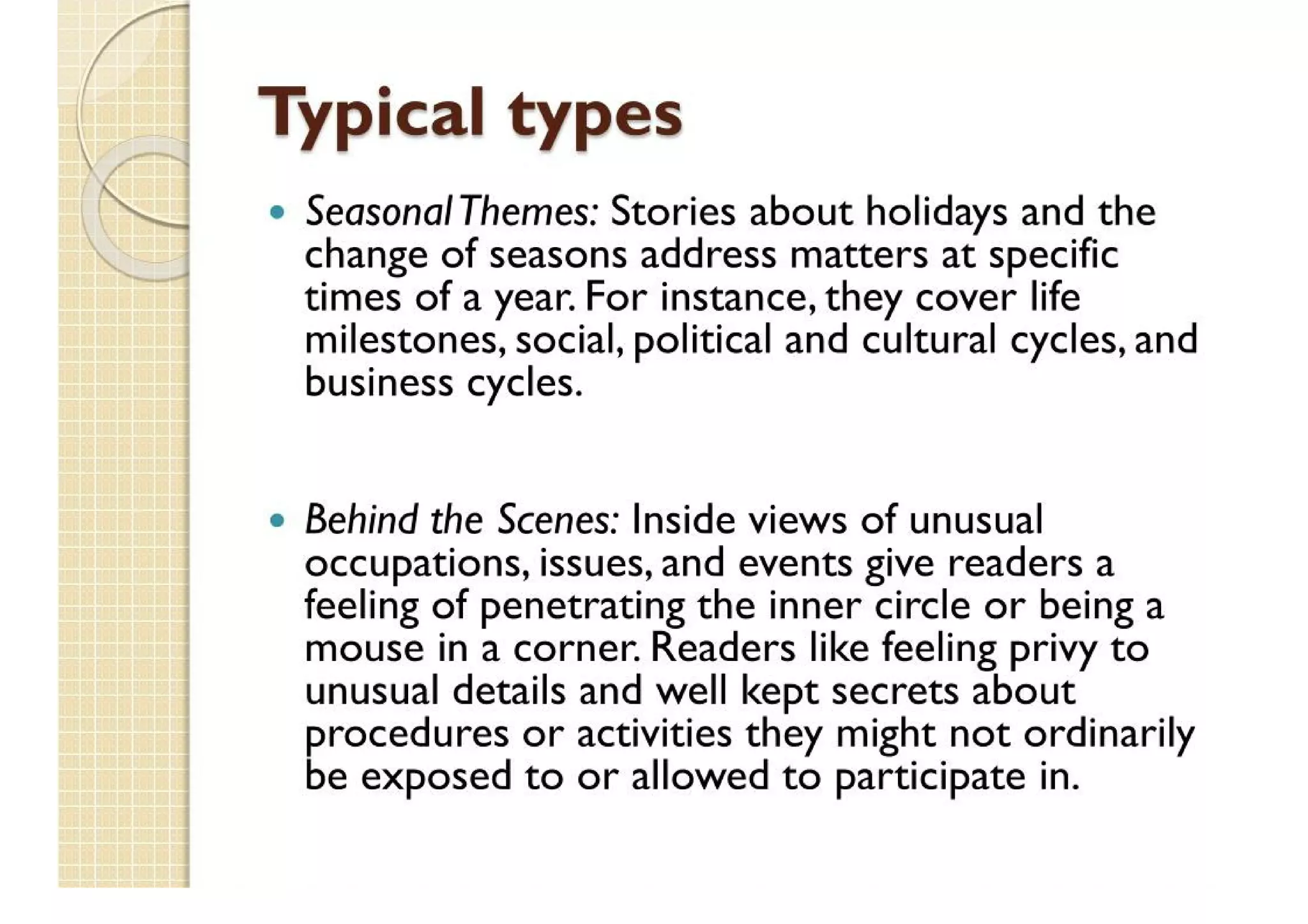 Writing Feature Articles | PDF