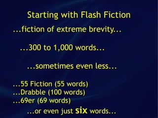 Writing Short Fiction | PDF