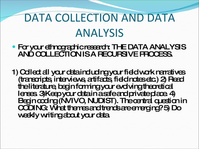 Writing Fieldnotes | PPT