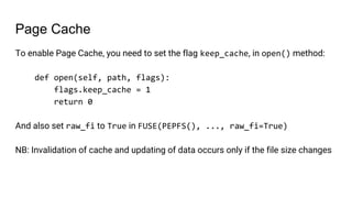 Writing file system in CPython | PPT