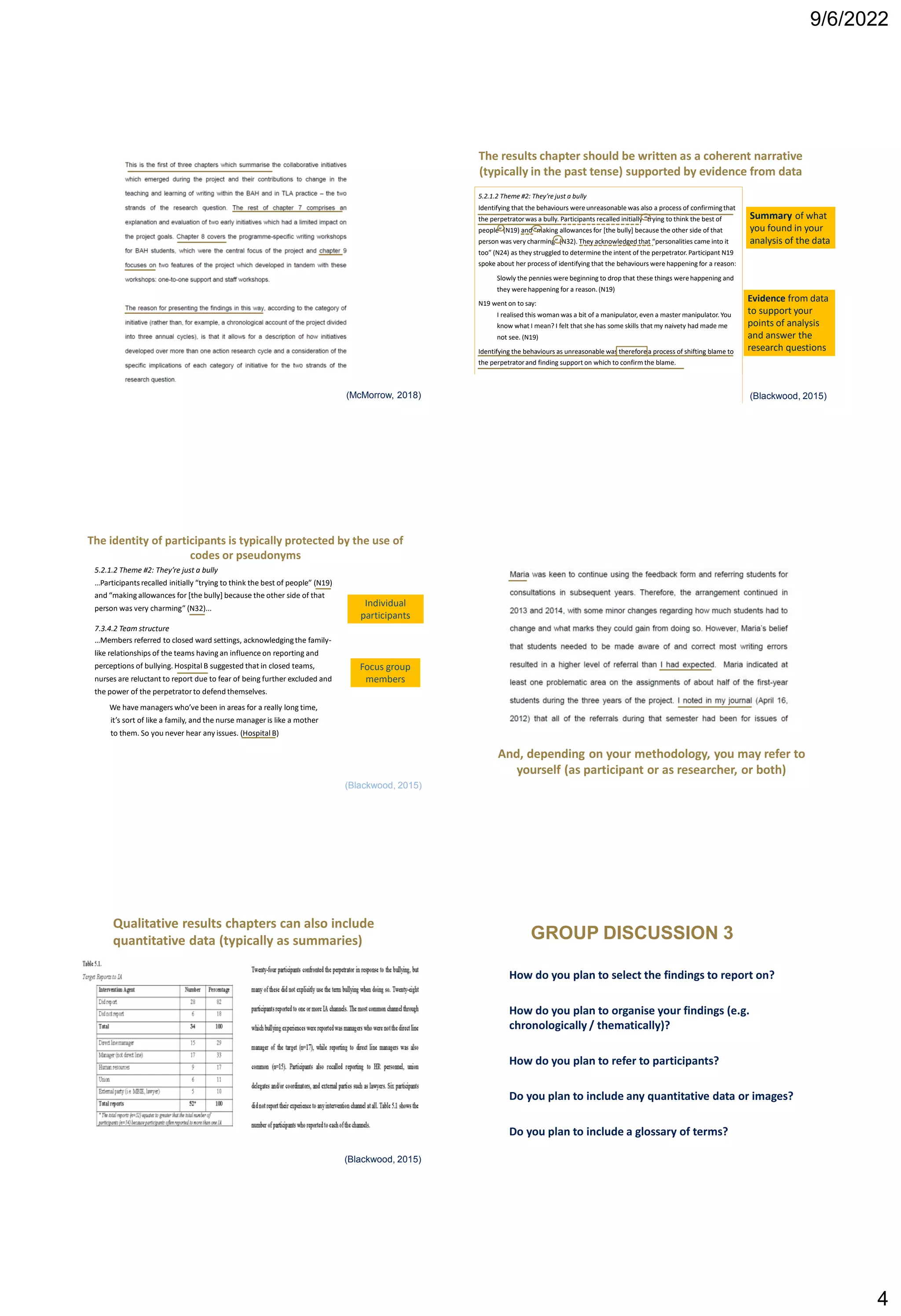 Writing findings & discussion chapters for qualitative theses.pdf