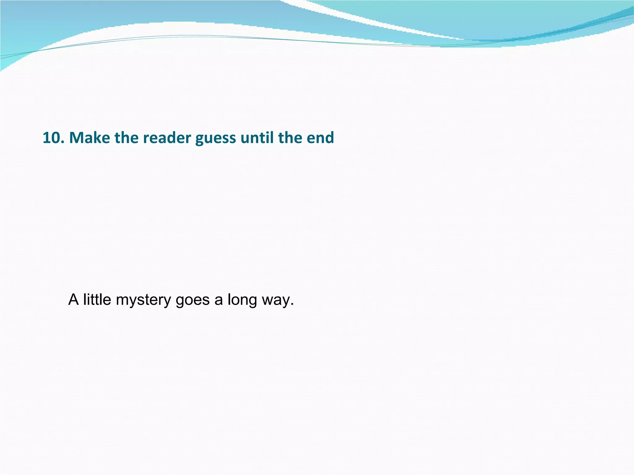 Writing flash fiction | PPT