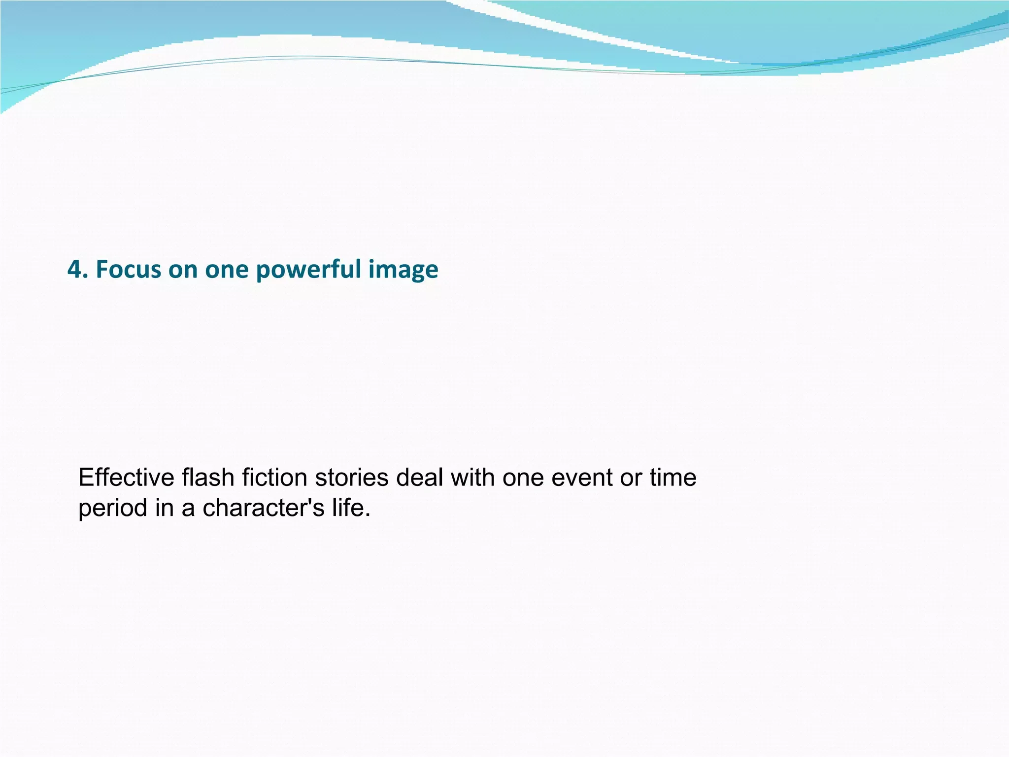 Writing flash fiction | PPT