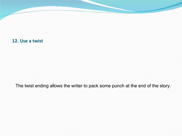 Writing flash fiction | PPT