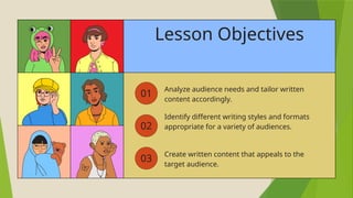 Writing for an audience in learning language .pptx