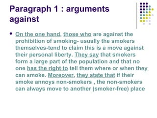 For and Against Essay | PPT