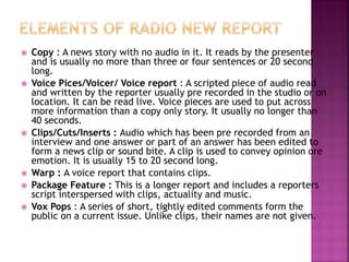 Writing for broadcast media | PDF