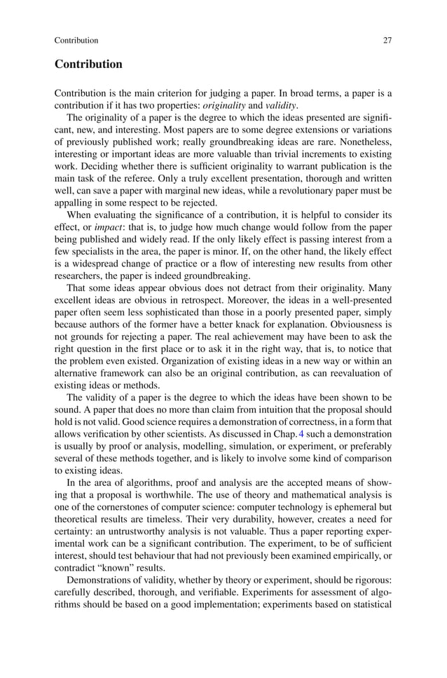 Writing for computer science, 3rd edition springer | PDF