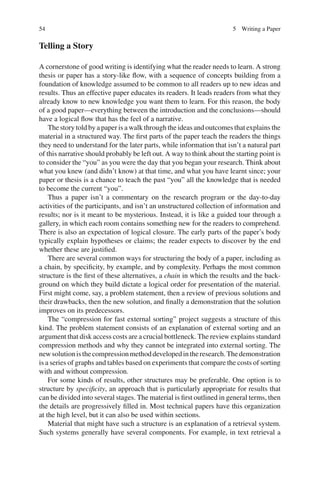 Writing for computer science, 3rd edition springer | PDF