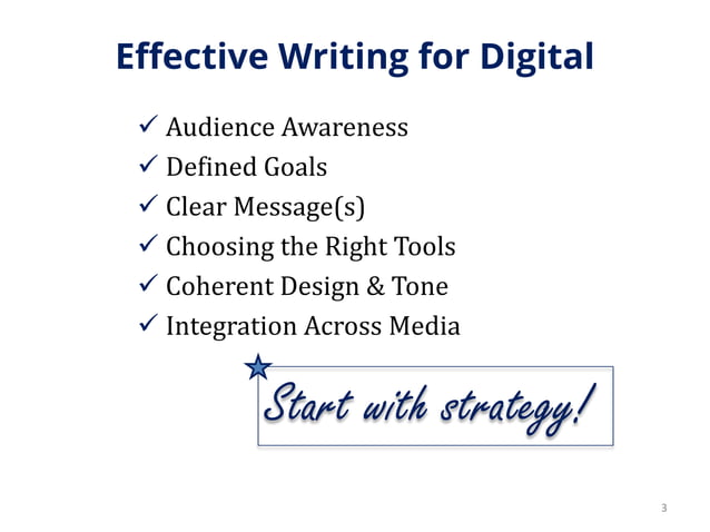 Writing for the New Digital Media | PPT
