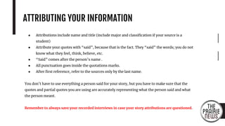 Writing for Journalism | PPT