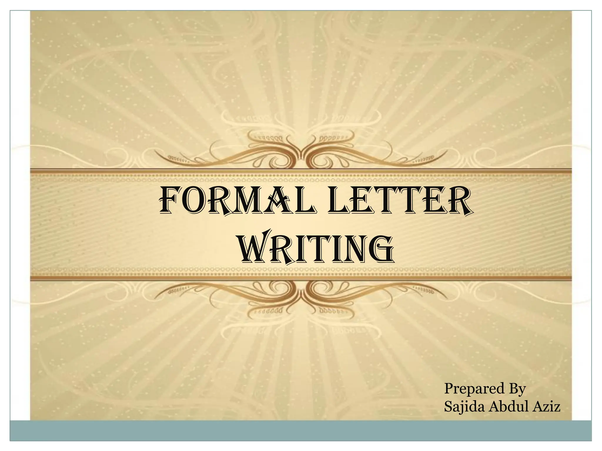 Writing Formal Letters-1.pdf .all information | PDF
