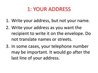 Writing formal letters | PPT