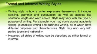 Writing formal vs informal.pptx